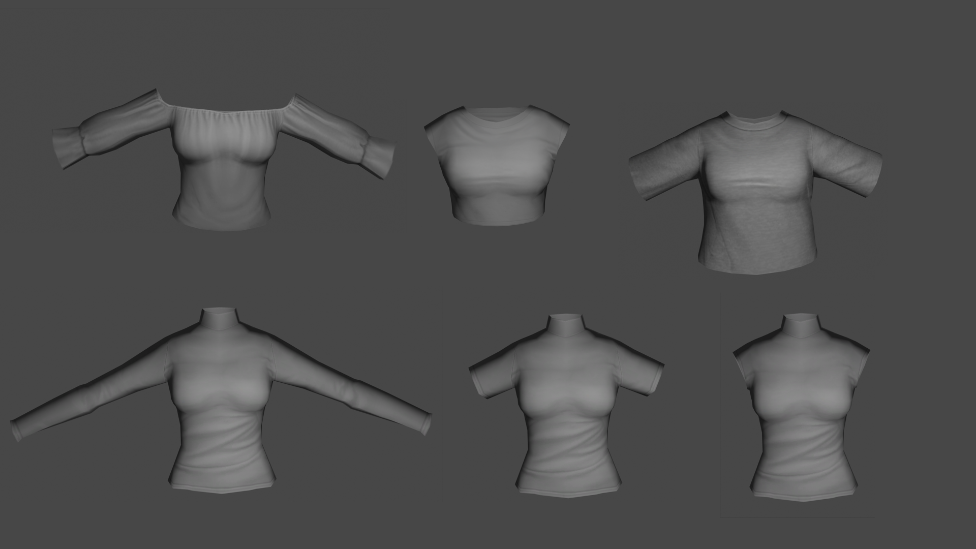 Female Chest#5 3D models Download by MsNonenone on DeviantArt