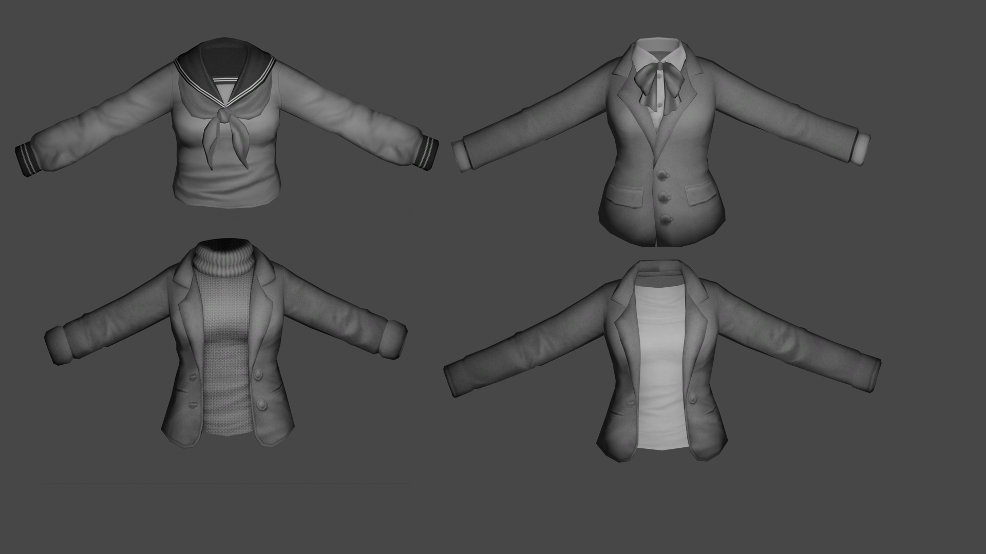 Female Chest#11 3D models Download by MsNonenone on DeviantArt