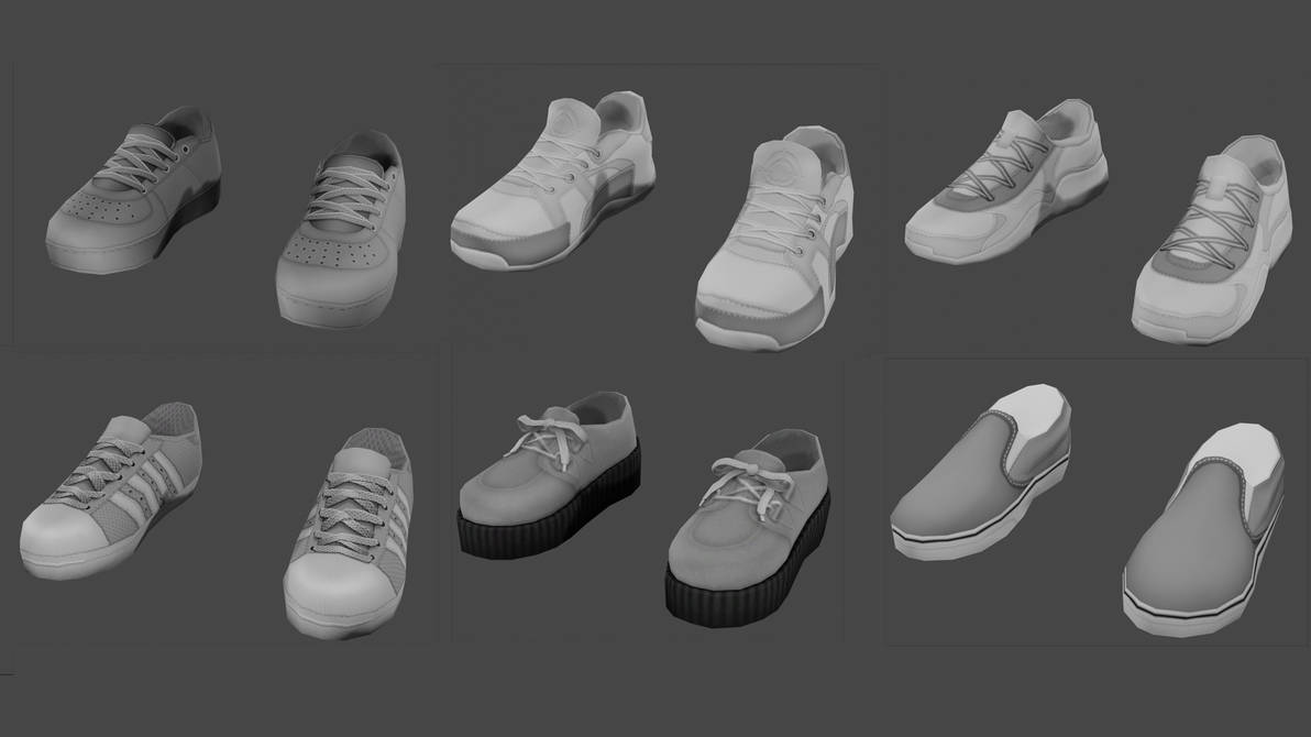 Female feet#1 3D models Download by MsNonenone on DeviantArt