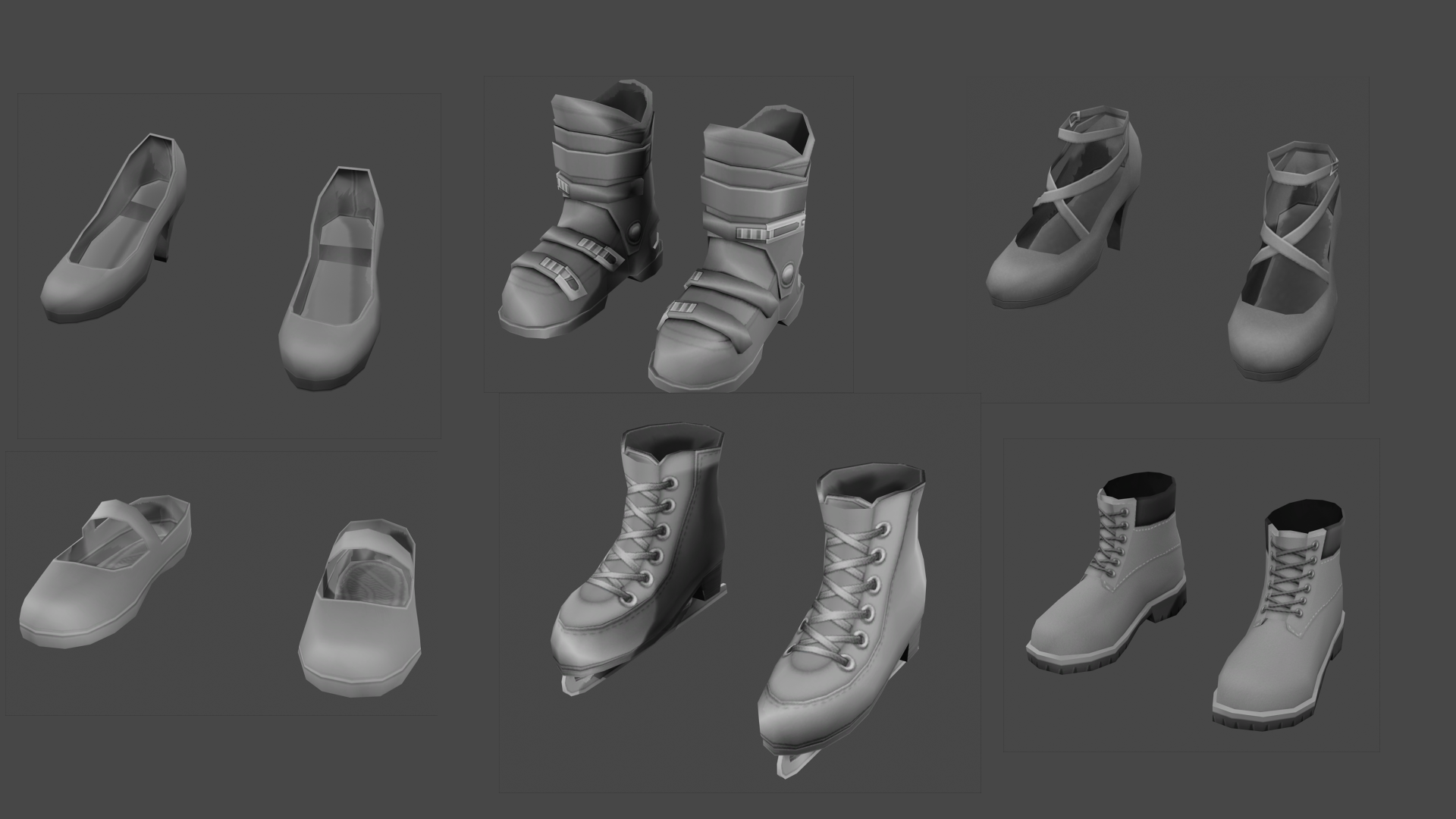 Female feet#3 3D models Download by MsNonenone on DeviantArt