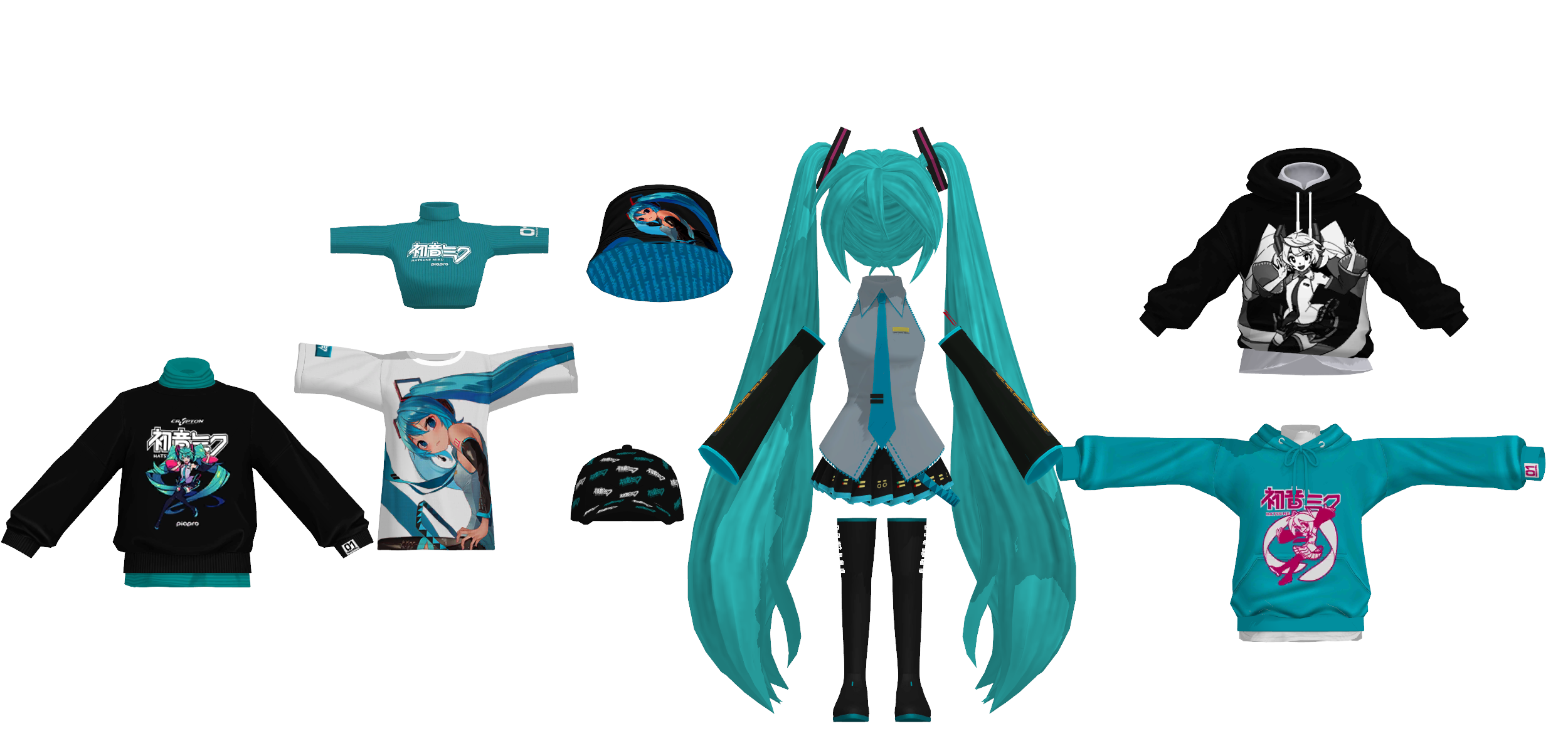 Miku stuff [MMD/FBX] by redgravezz on DeviantArt