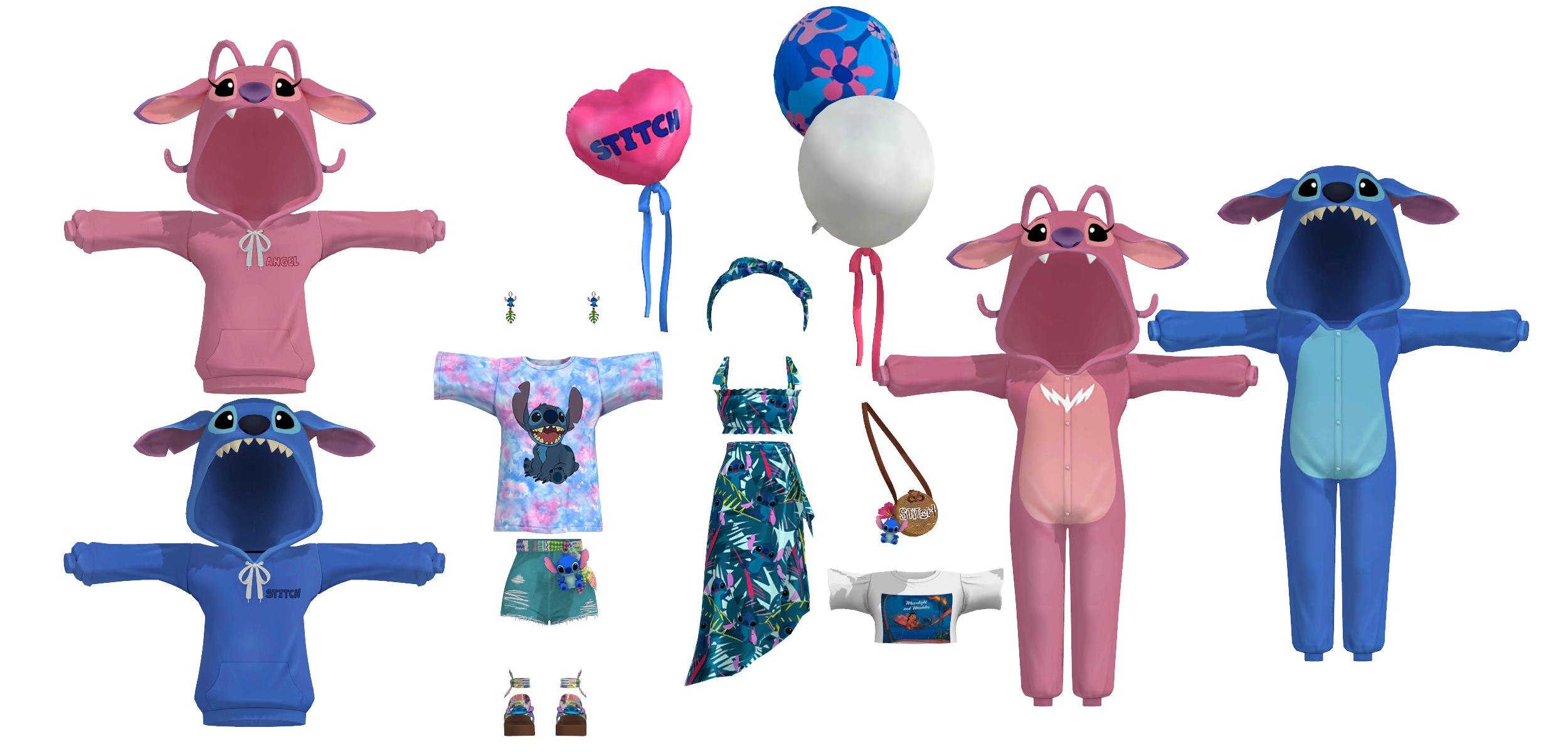 Disney's Stitch Stuff [MMD/FBX] by redgravezz on DeviantArt