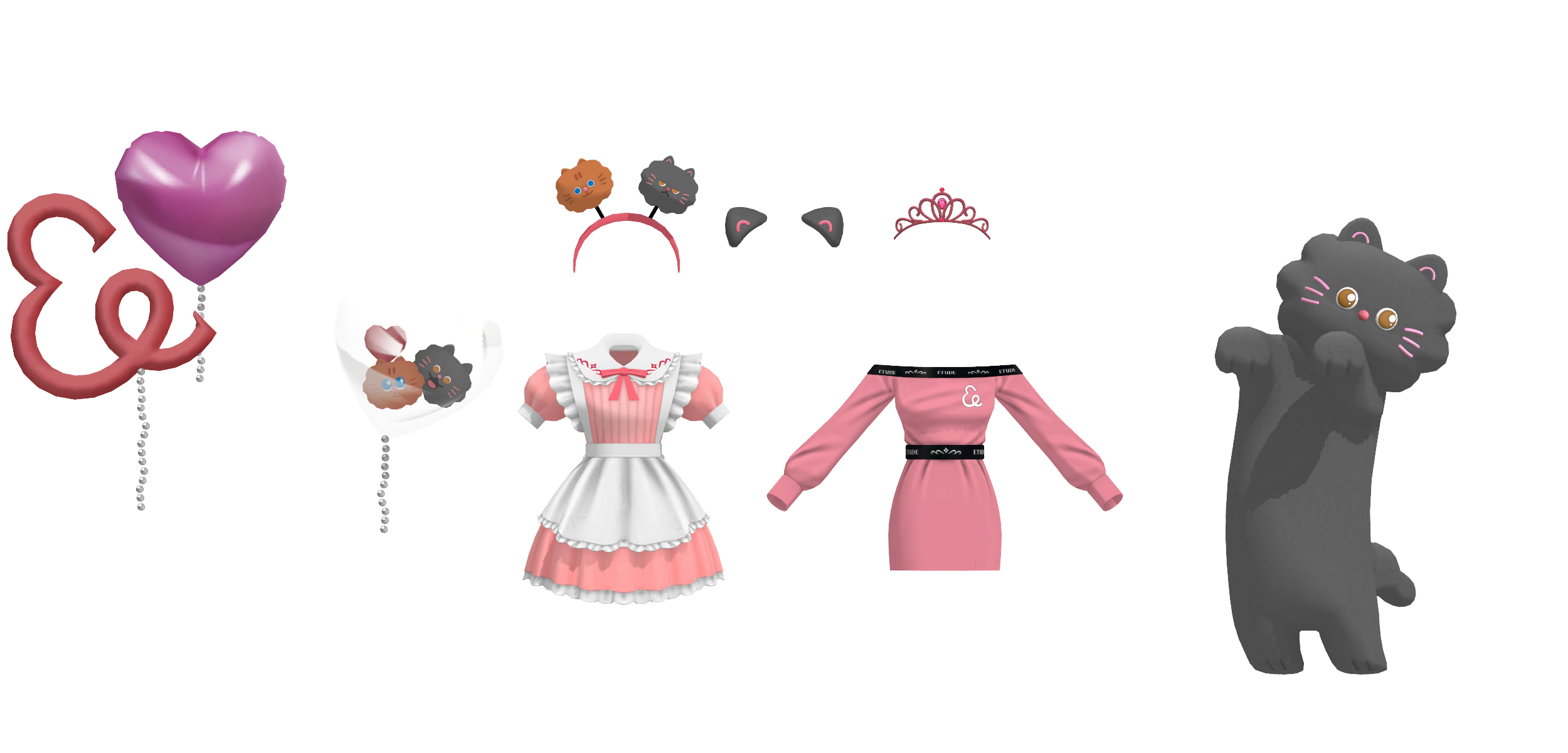 Etude House Set [MMD/FBX] by redgravezz on DeviantArt