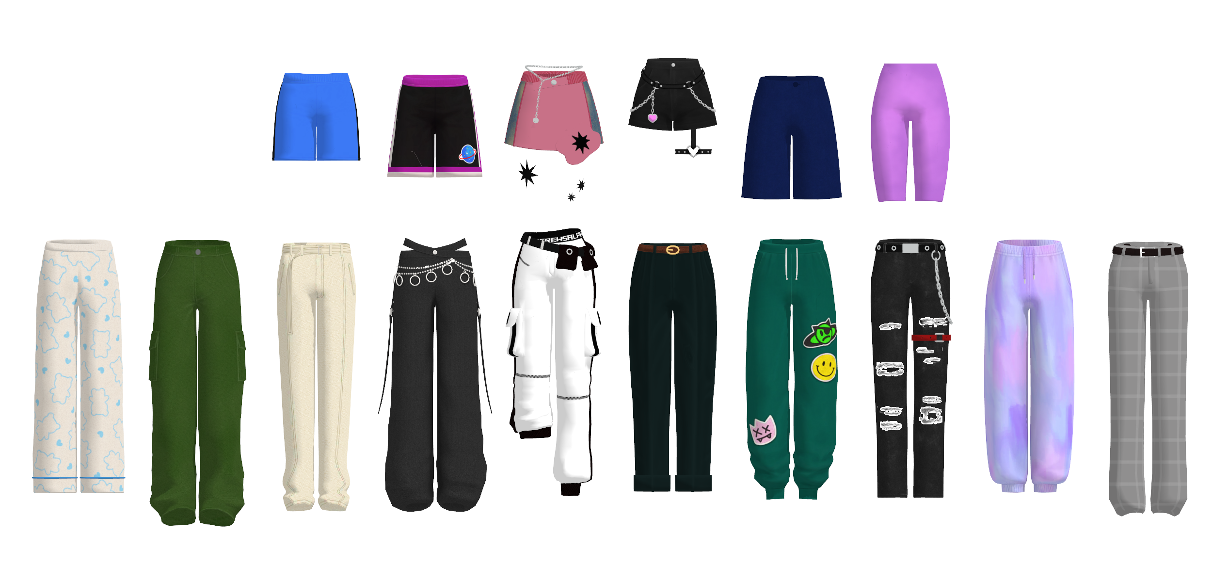 [MMD] ACRZ - Pants by gummy-frog on DeviantArt