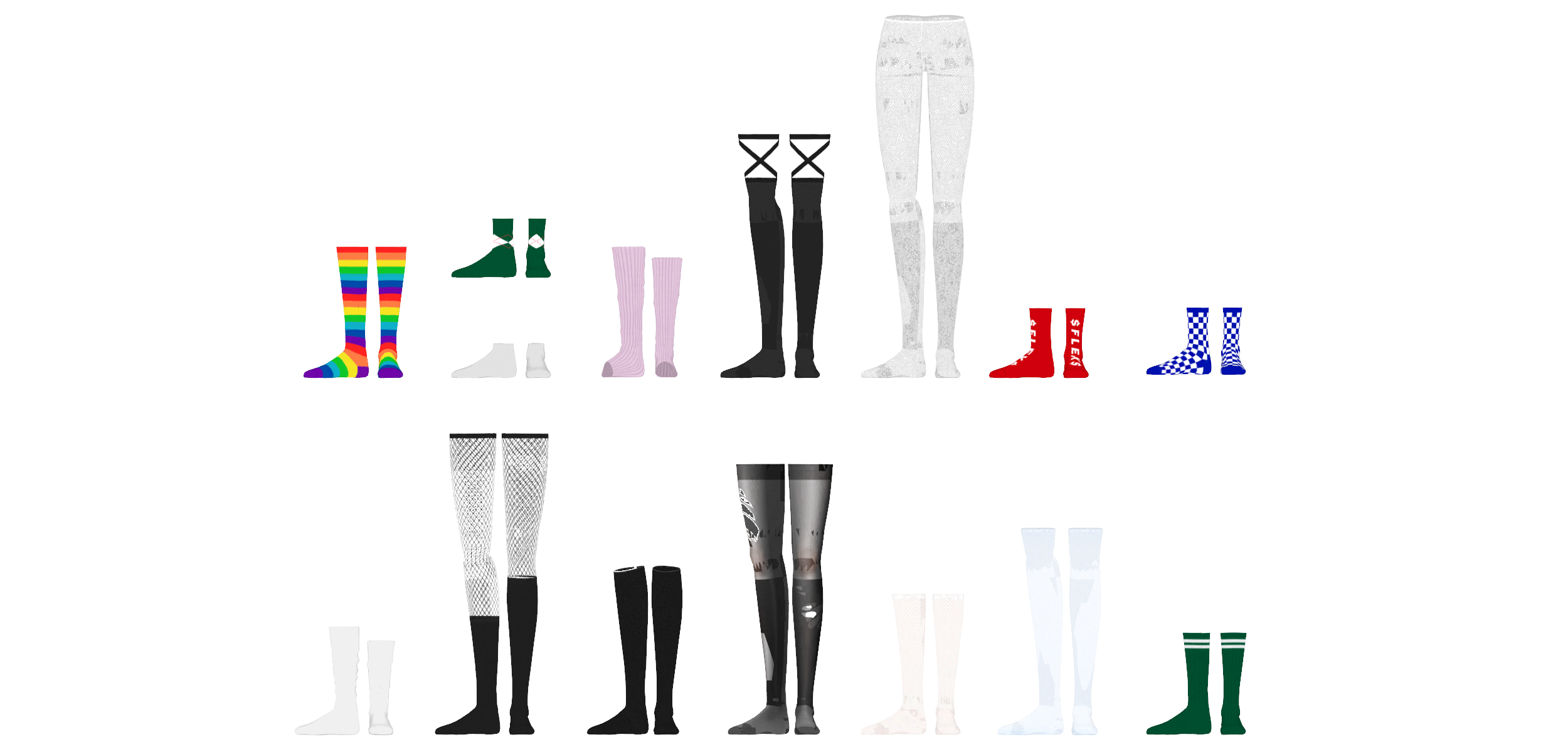[MMD] ACRZ - Socks by gummy-frog on DeviantArt
