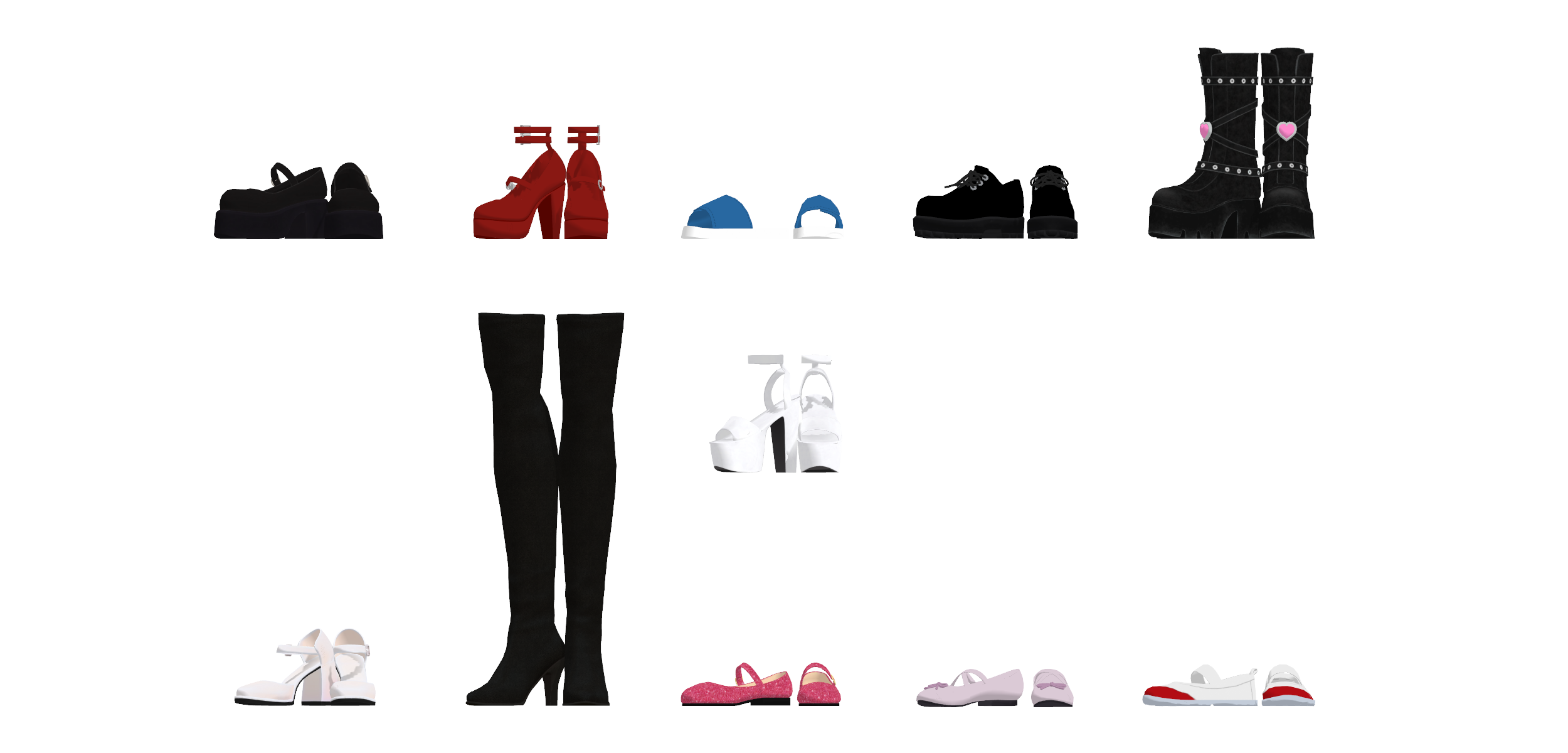 [MMD] ACRZ - Shoes part 1 by gummy-frog on DeviantArt