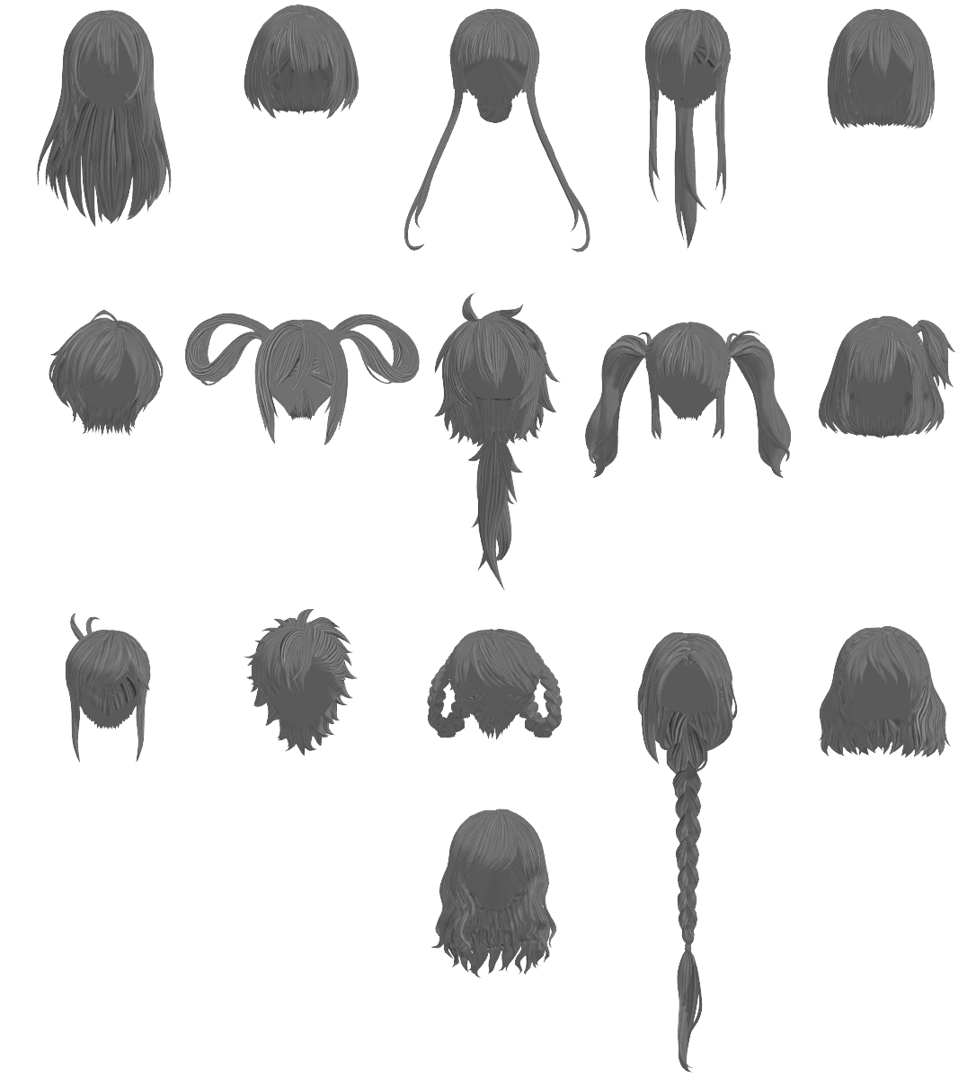 [MMD] SAOFB Hair 2 by gummy-frog on DeviantArt