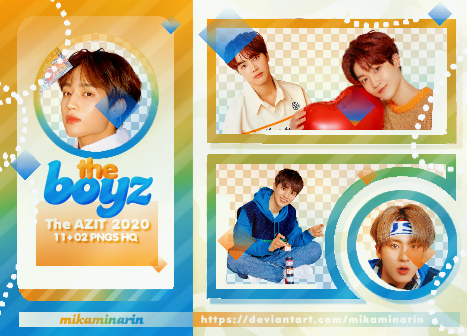 PNG PACK 31: THE BOYZ (The AZIT 2020) by mikaminarin on DeviantArt