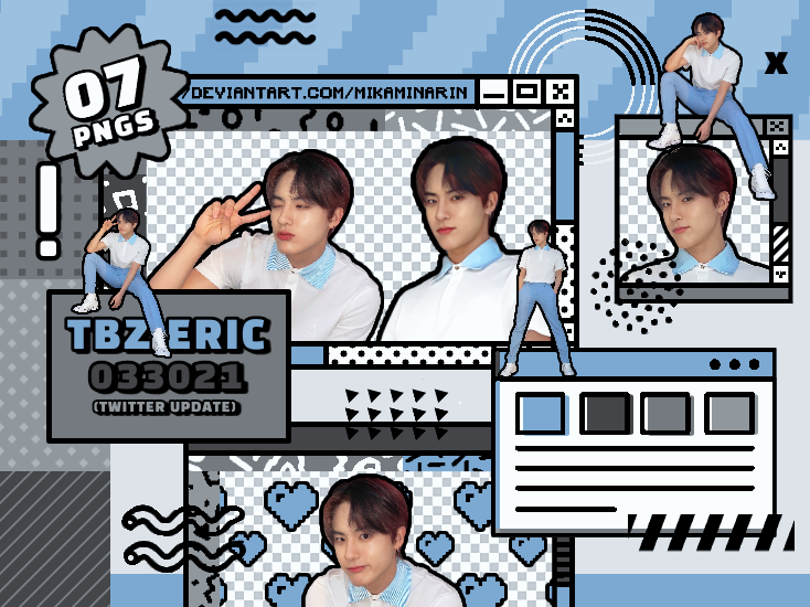 PNG PACK 40: THE BOYZ ERIC by mikaminarin on DeviantArt