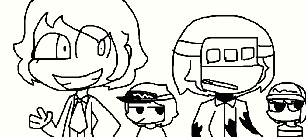 regretevator characters but human (11/?) by prim0078 on DeviantArt