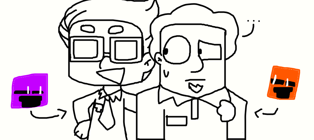 dr. afton and robertsky as dave and old sport/jack by prim0078 on ...