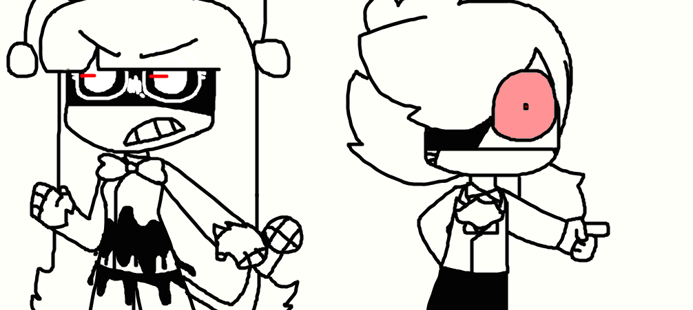 twisted vee and rodger but human by prim0078 on DeviantArt