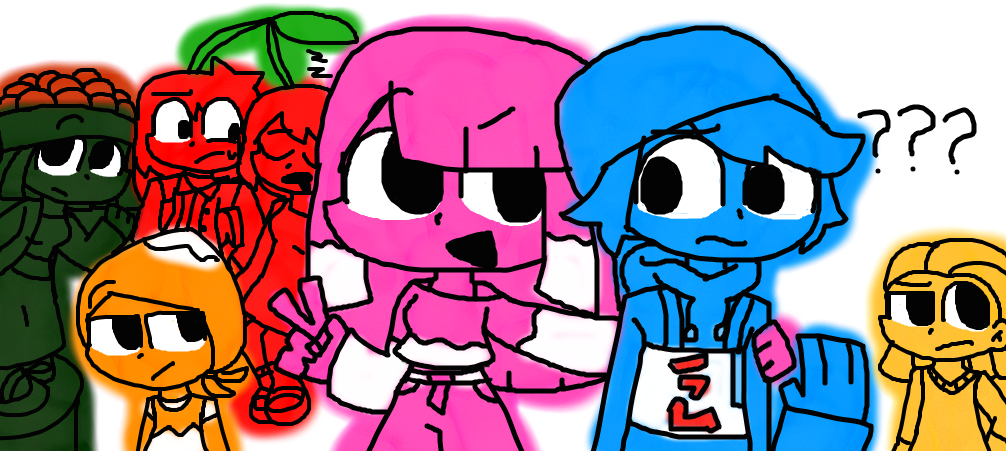 juice party gang but human [secret staycation] by prim0078 on DeviantArt