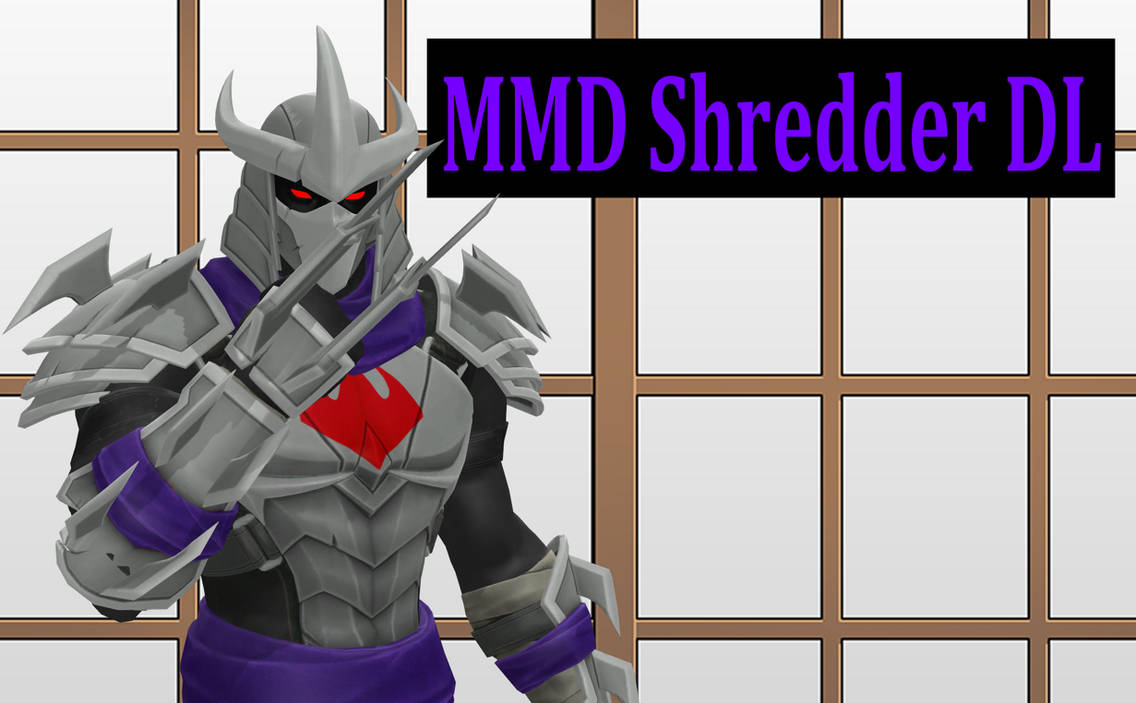MMD Shredder DL by DarkKomet on DeviantArt