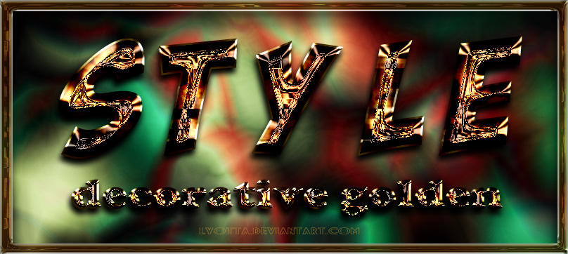 decorative golden style by Lyotta on DeviantArt