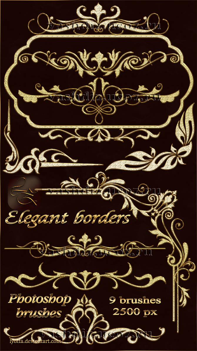 LZ 00 Borders Corners 09 by Lyotta on DeviantArt LZ 00 Borders Corners 09 by Lyotta on DeviantArt