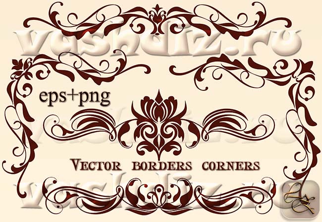 Vector borders corners LZ DA by Lyotta on DeviantArt Vector borders corners LZ DA by Lyotta on DeviantArt