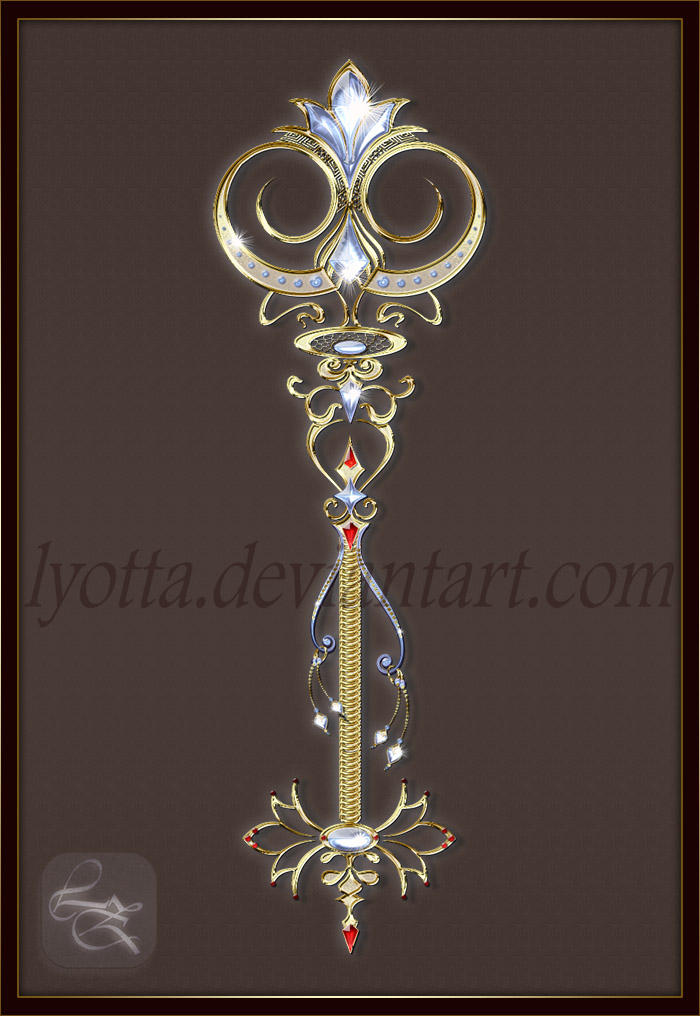 Magic gold key lyotta 07 by Lyotta on DeviantArt