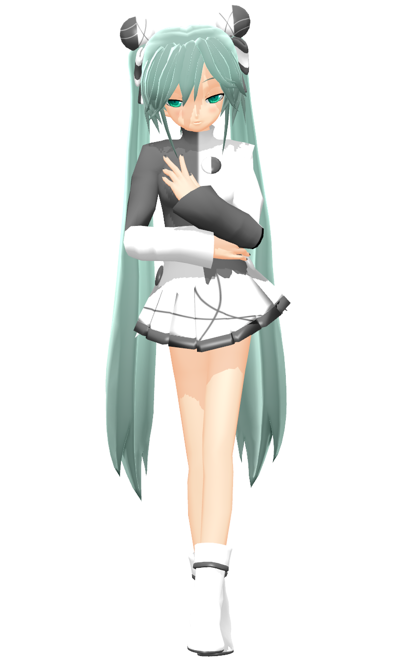 MMD - Conflict Miku DL by YellowDesuCake on DeviantArt