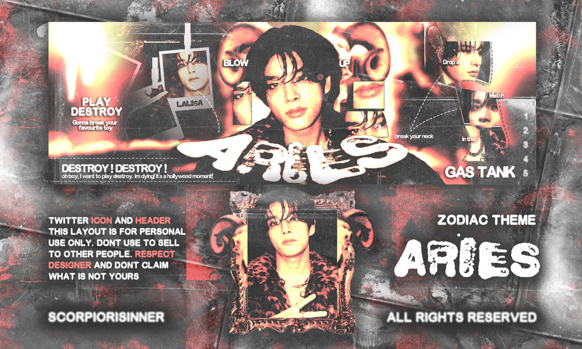 PSD LAYOUT: ARIES by scorpiorisinner on DeviantArt