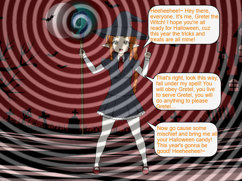 Gretel's Halloween Hypnosis by HypnolordX on DeviantArt