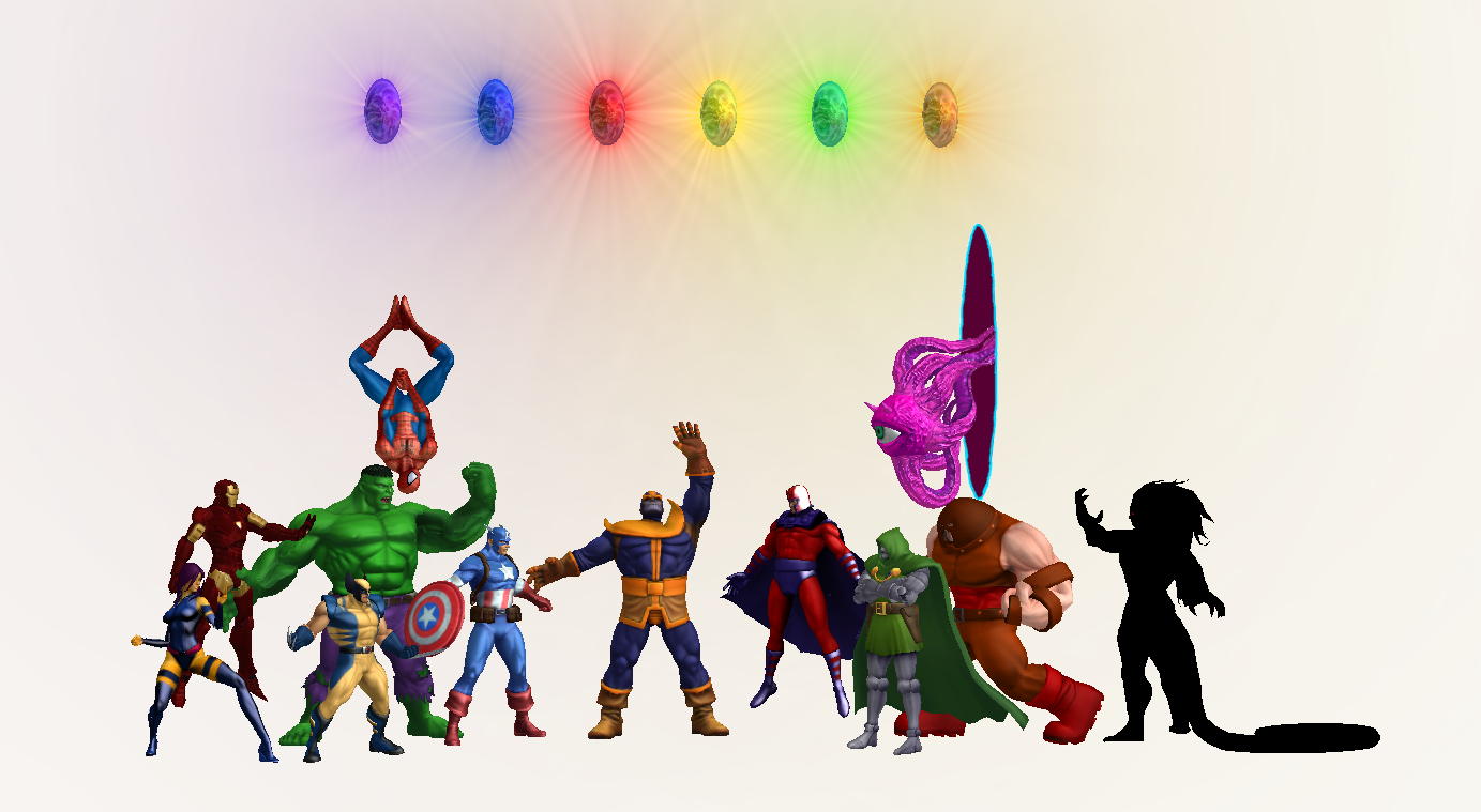 Infinity Gems for XNALara/XPS by Kaiology on DeviantArt
