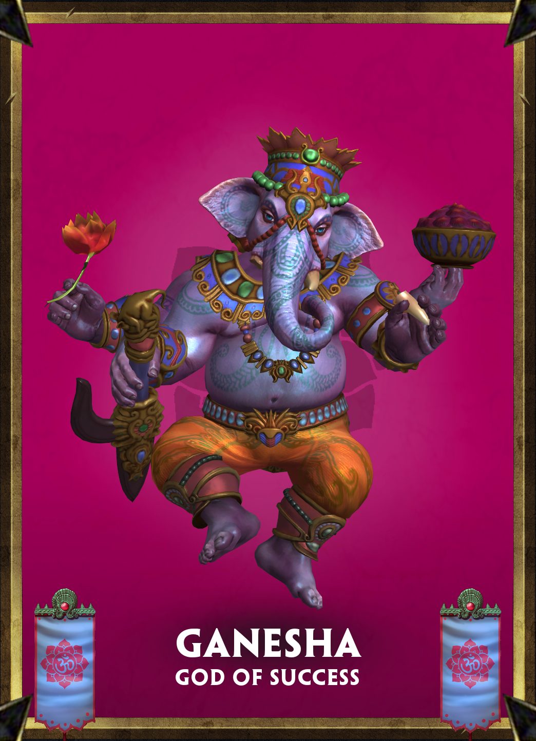 XPS - Smite: Ganesha, God of Success by Kaiology on DeviantArt