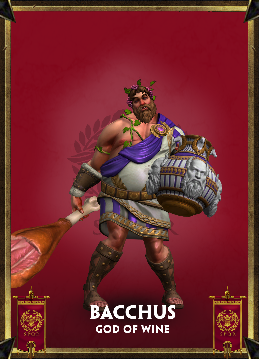 XPS - Smite: Bacchus, God of Wine V2 by Kaiology on DeviantArt