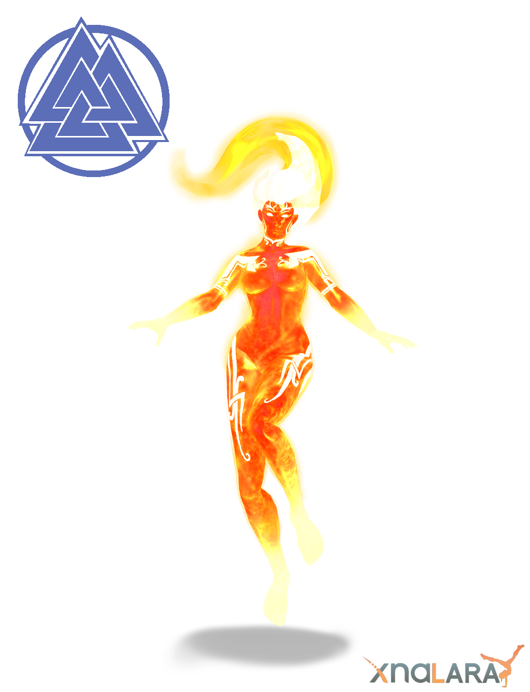 XPS - Smite: Sol, Goddess of the Sun by Kaiology on DeviantArt