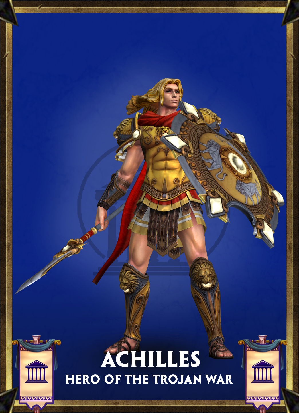 XPS - Smite: Achilles, Hero of the Trojan War by Kaiology on DeviantArt