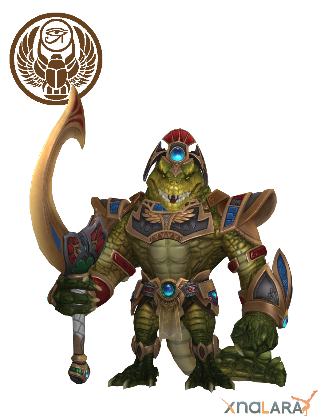 XPS - Smite: Sobek, God of the Nile by Kaiology on DeviantArt