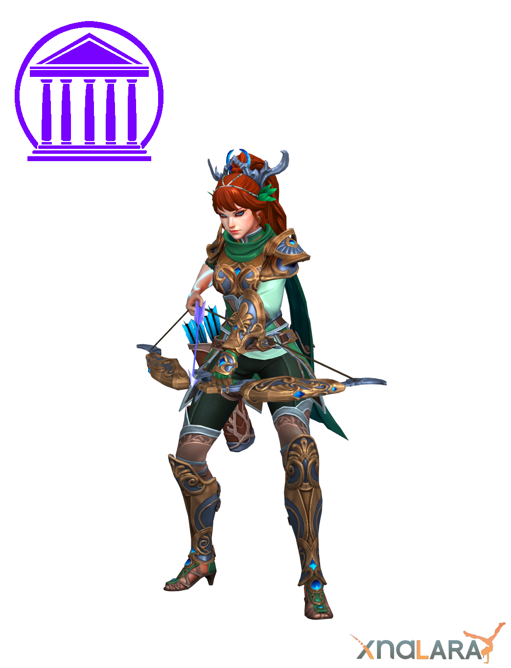 XPS - Smite: Artemis, Goddess of the Hunt by Kaiology on DeviantArt