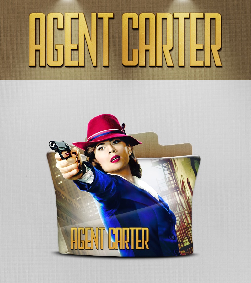 Agent Carter Folder Icon by Kareembeast on DeviantArt