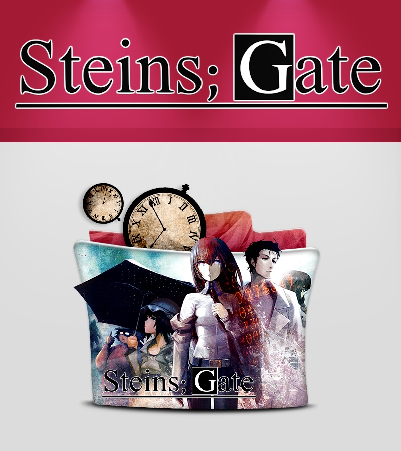 Steins Gate v1 Folder Icon by Kareembeast on DeviantArt