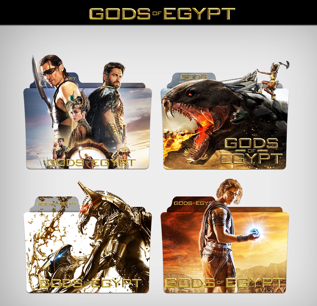 Gods of Egypt Folder Icon by Kareembeast on DeviantArt