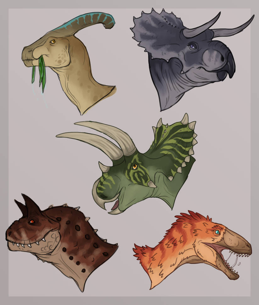 Dino Faves by BellaWolver on DeviantArt