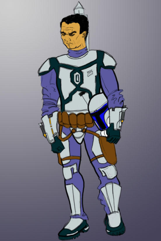 Jango Colored by ArmedWithGraphite on DeviantArt
