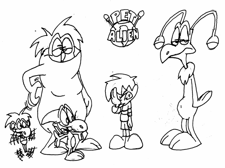 Pet Alien by battybuddy on DeviantArt