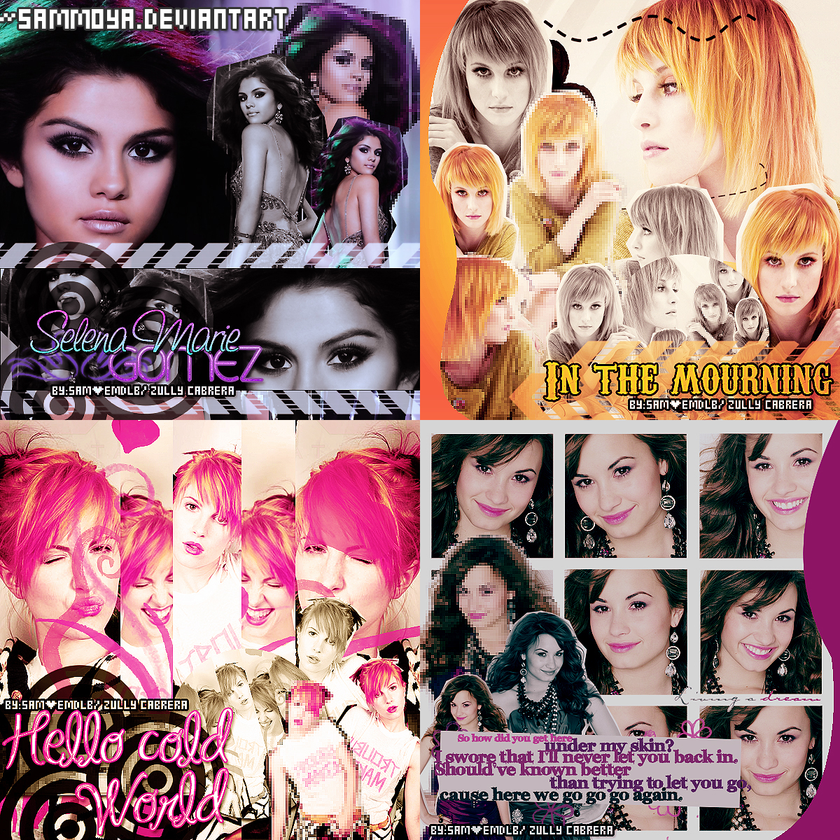 Pack 4 Blends Zully Cabrera by SamMoya on DeviantArt