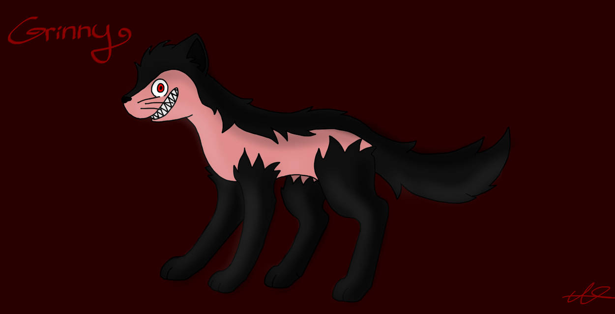 Grinny Cat (Attempt) by SaccharineSkull on DeviantArt