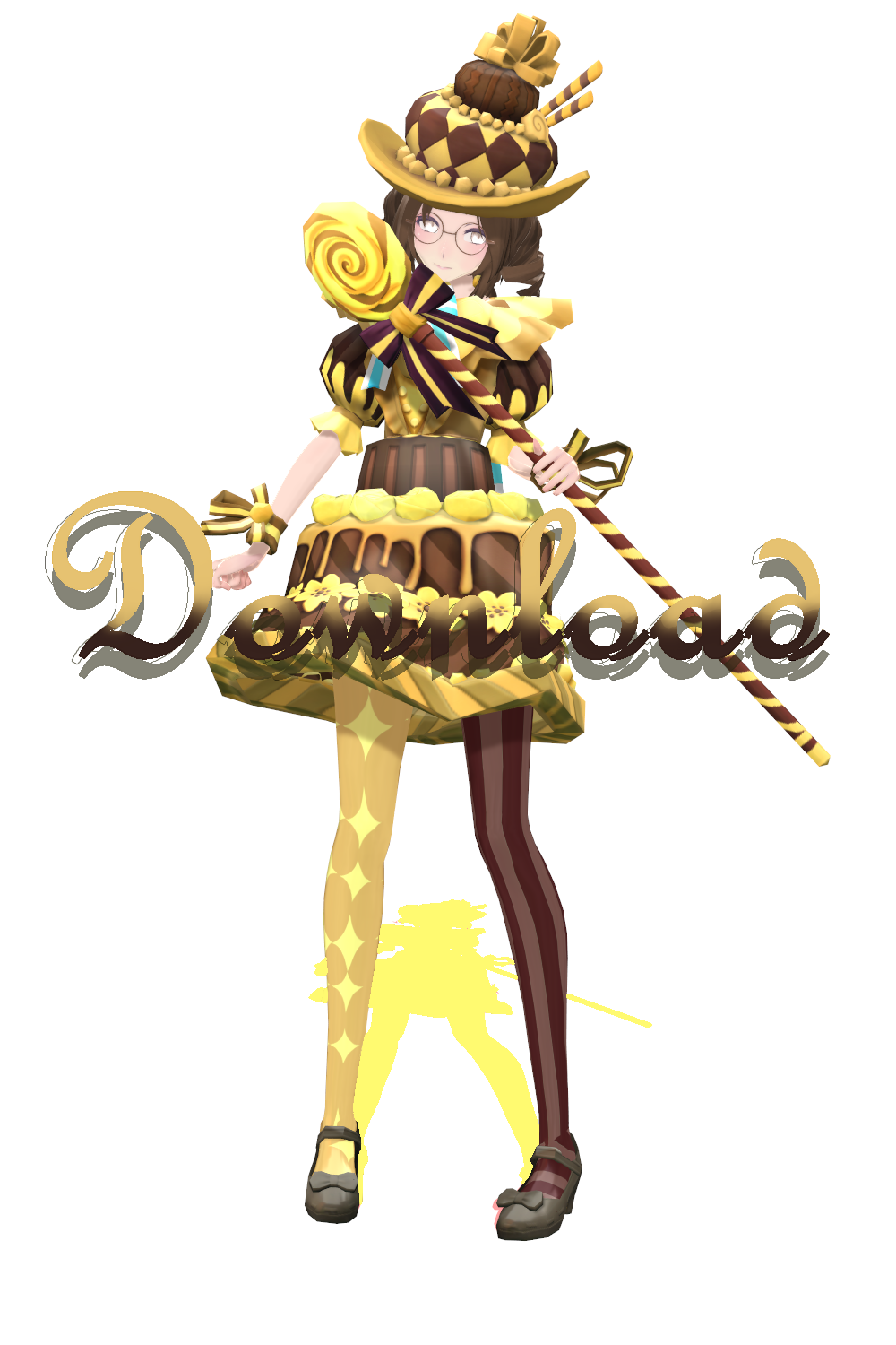 Tda Golden Cake Helena Identity V Model DL End by LilysCat on DeviantArt
