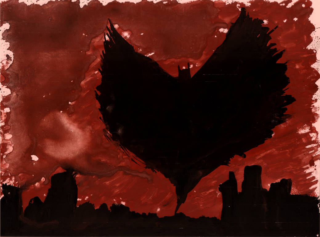 Batman Gliding Silhouette by angelo777123 on DeviantArt