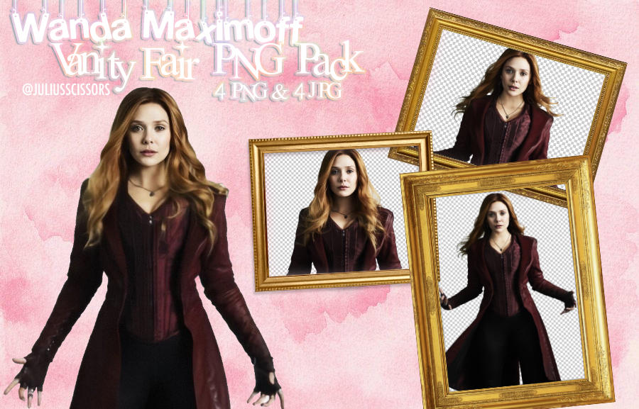 Wanda Maximoff PNG Pack || Unreleased Vanity Fair by Juliusscissors on ...