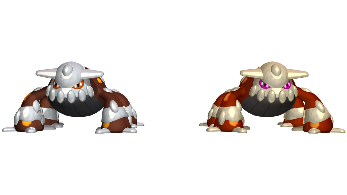 (MMD DL) Pokemon (3DS/Switch/Mobile) Heatran by Lilothestitch on DeviantArt
