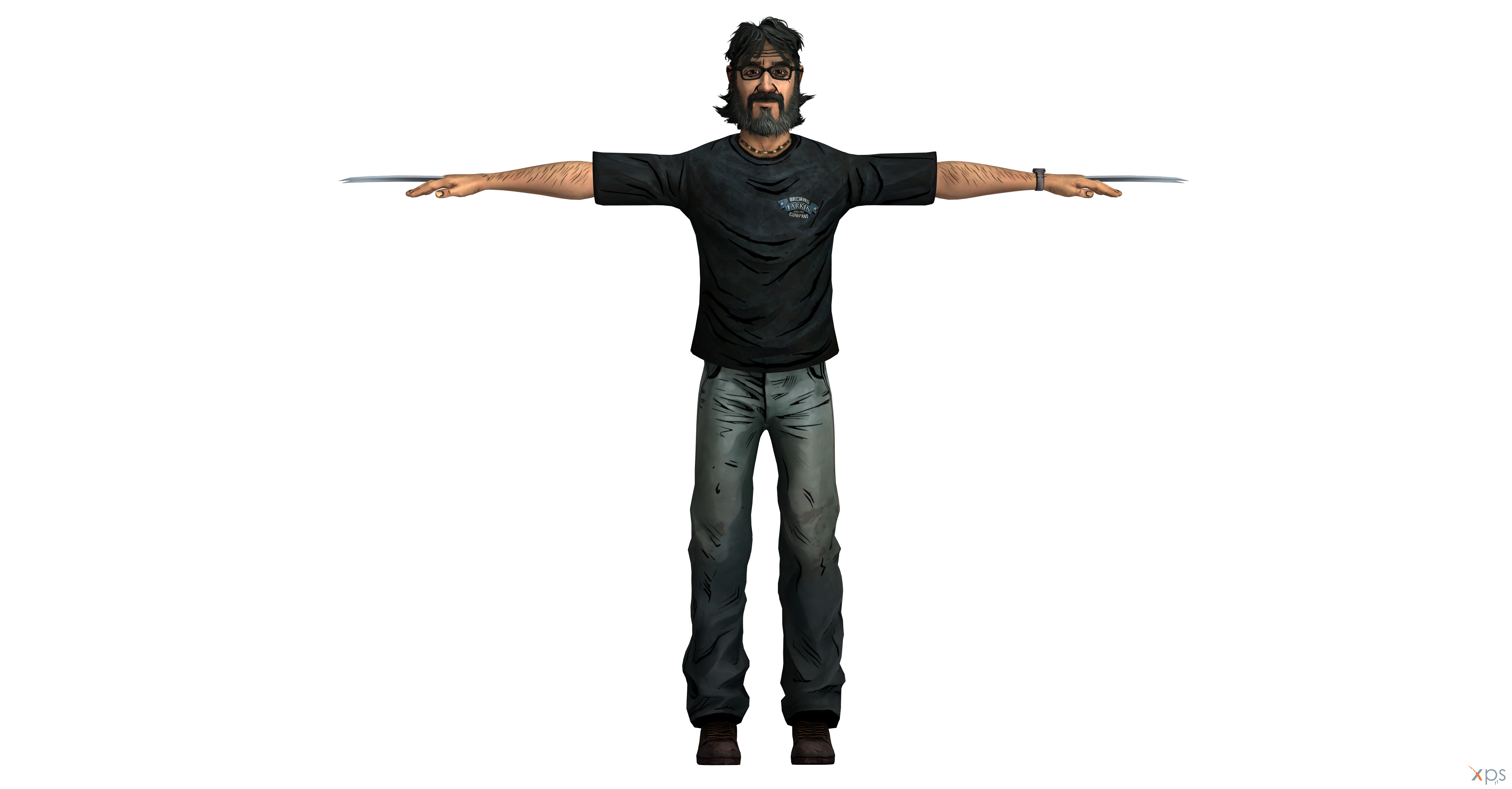 TWDC - Kenny (Season 2) (Wolverine + Glasses) by Lilothestitch on ...