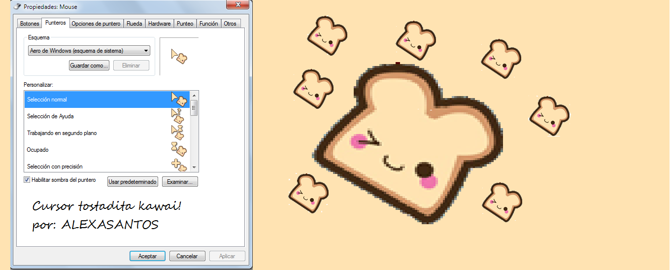 Cursor Kawaii by ALEXASANTOS on DeviantArt