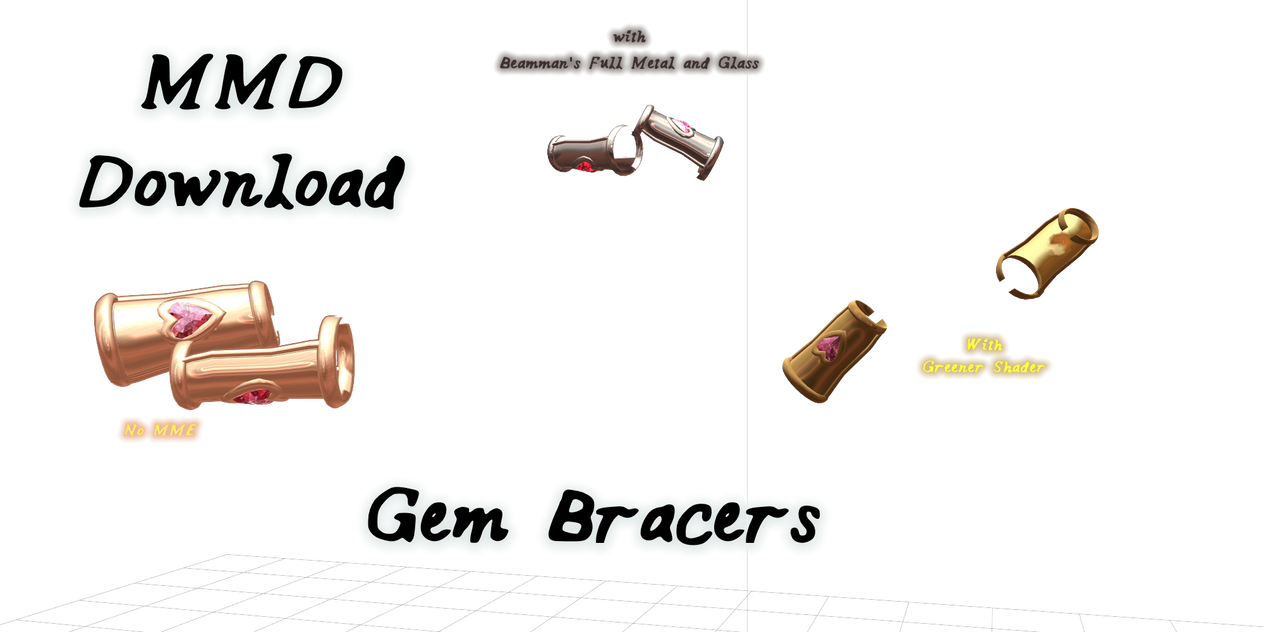 MMD Download: Gem Bracer UPDATED by Amenrenet on DeviantArt