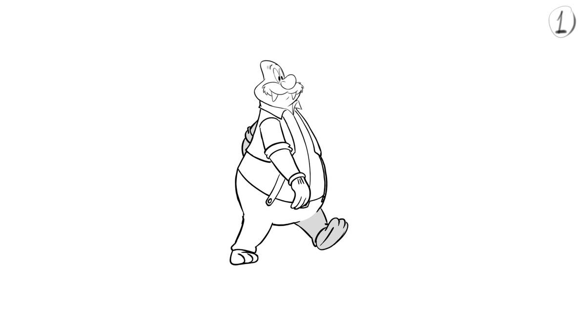 Wally Walk cycle animation by Ernimator on DeviantArt