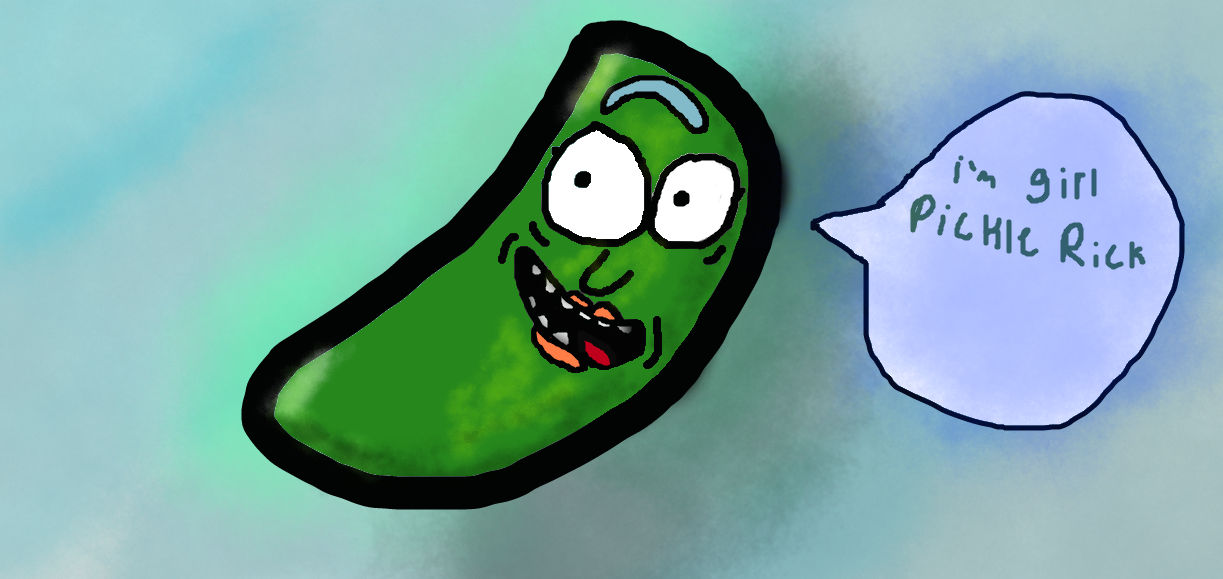im girl pickle rick! by AriRose123 on DeviantArt