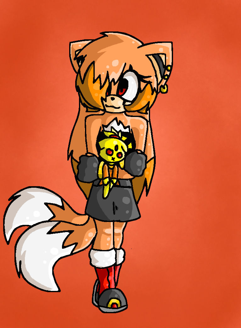 Re: Crystal the two-tailed fox by vocaloidCyborg on DeviantArt